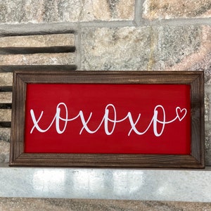 Xoxo Sign Valentines Day Decor Xoxo Sign Valentines Day - Etsy