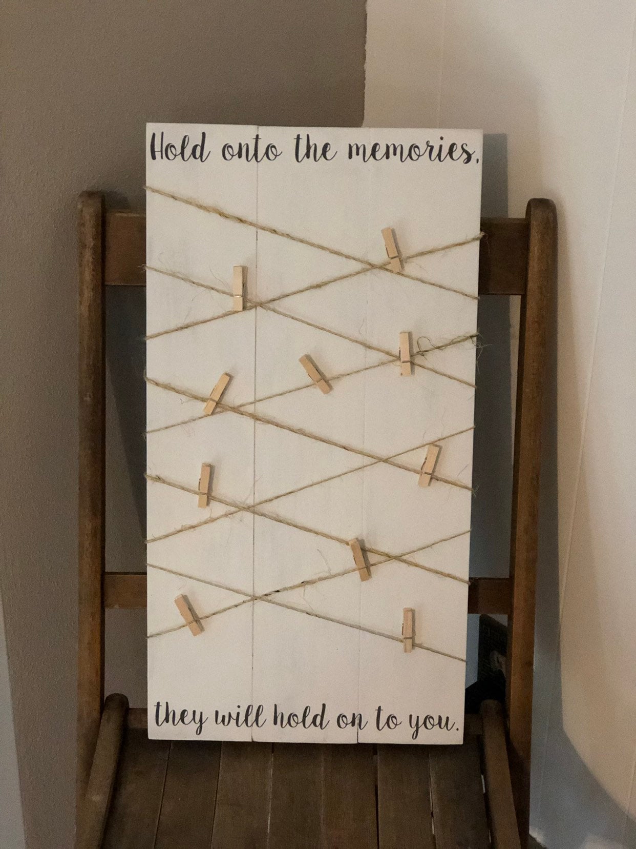 Wooden Photo Board Custom Photo Board Photo Display Board - Etsy