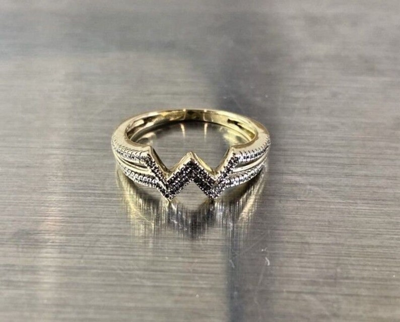Wonder Woman Ring Engagement Ring Comic Book Fan Gift Superhero Jewelry ...