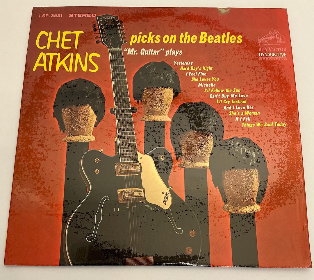Chet Atkins Picks on the Beatles – 1966 Vintage Vinyl Record - Etsy