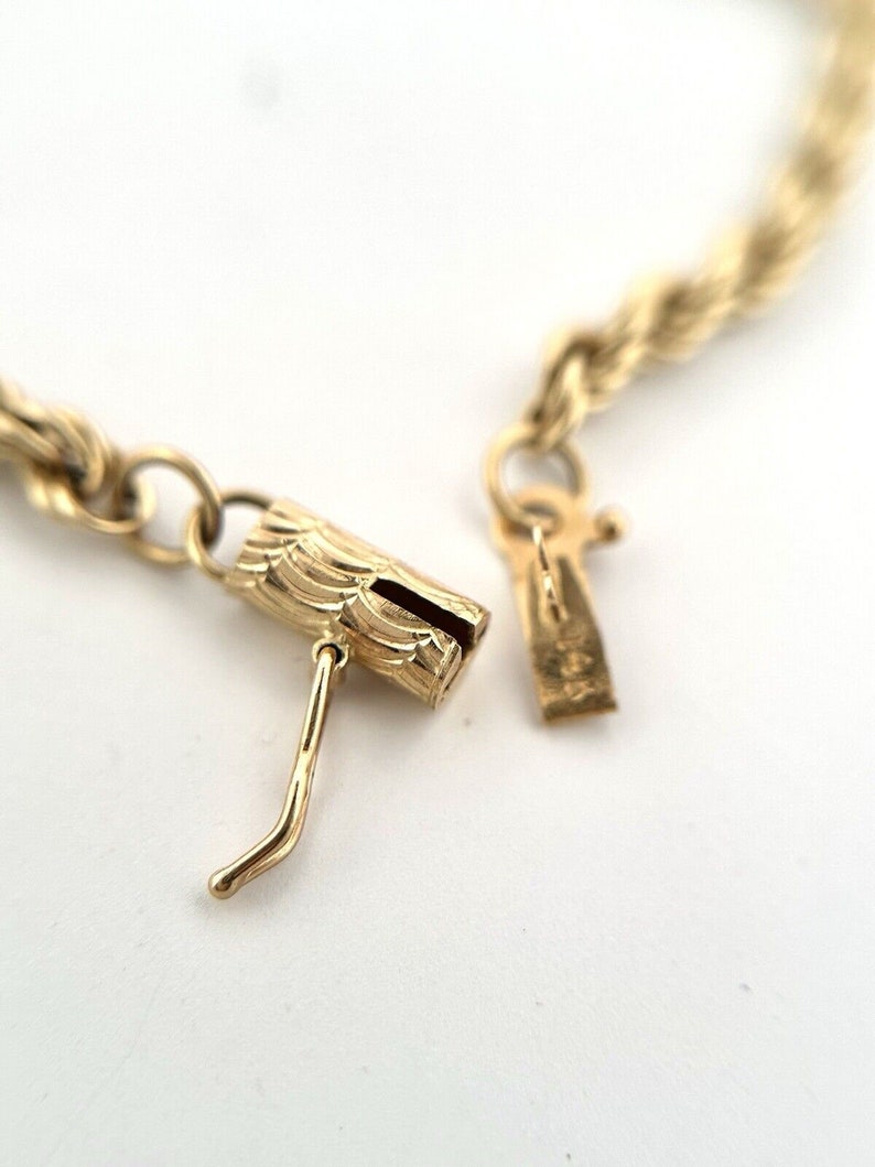 14k Yellow Gold Twisted Rope Chain Necklace 3.3mm 18” Long - Etsy