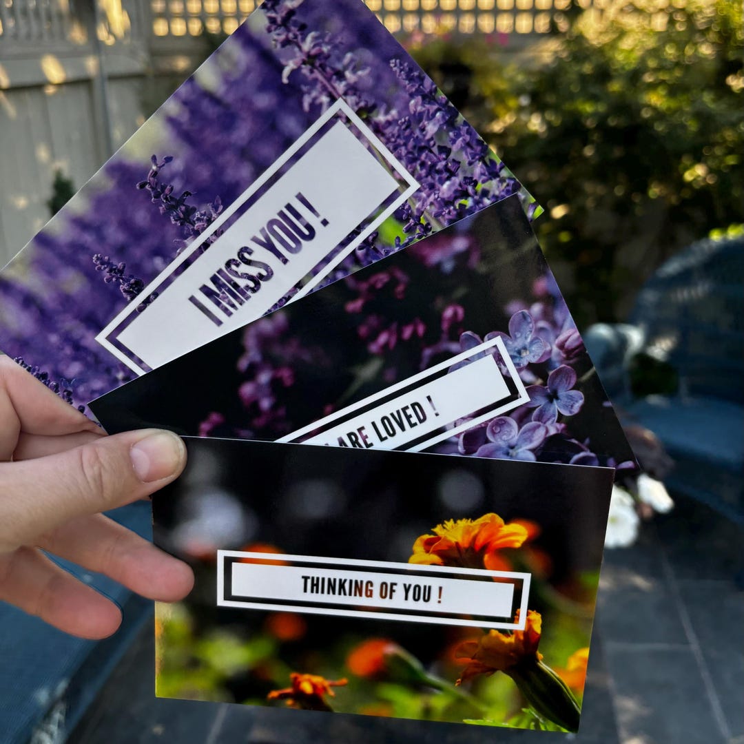 Set of “thinking of You “ Postcards - Etsy