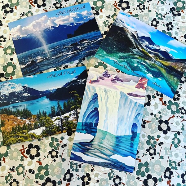 Alaska Postcards - Etsy