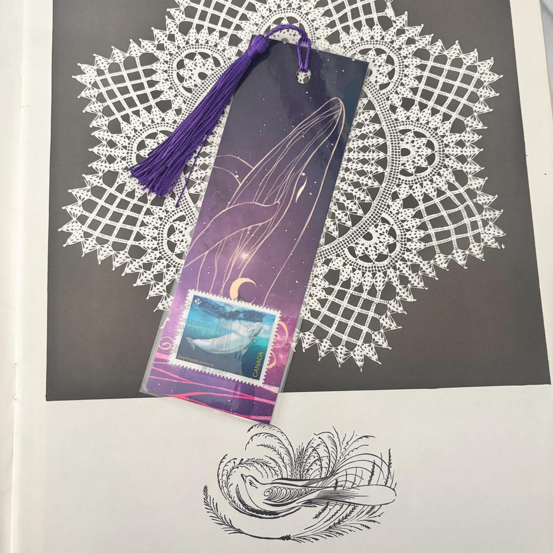 Laminated Bookmark From Canada - Etsy