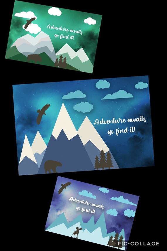 Paper Your Adventure Awaits Postcards Paper & Party Supplies etna.com.pe