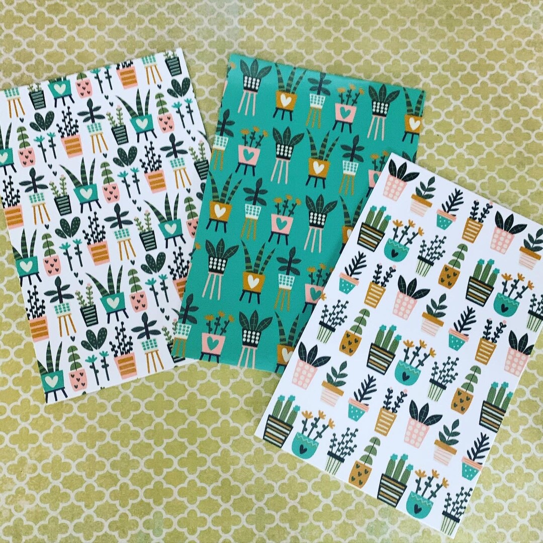 Plant Postcard Set - Etsy