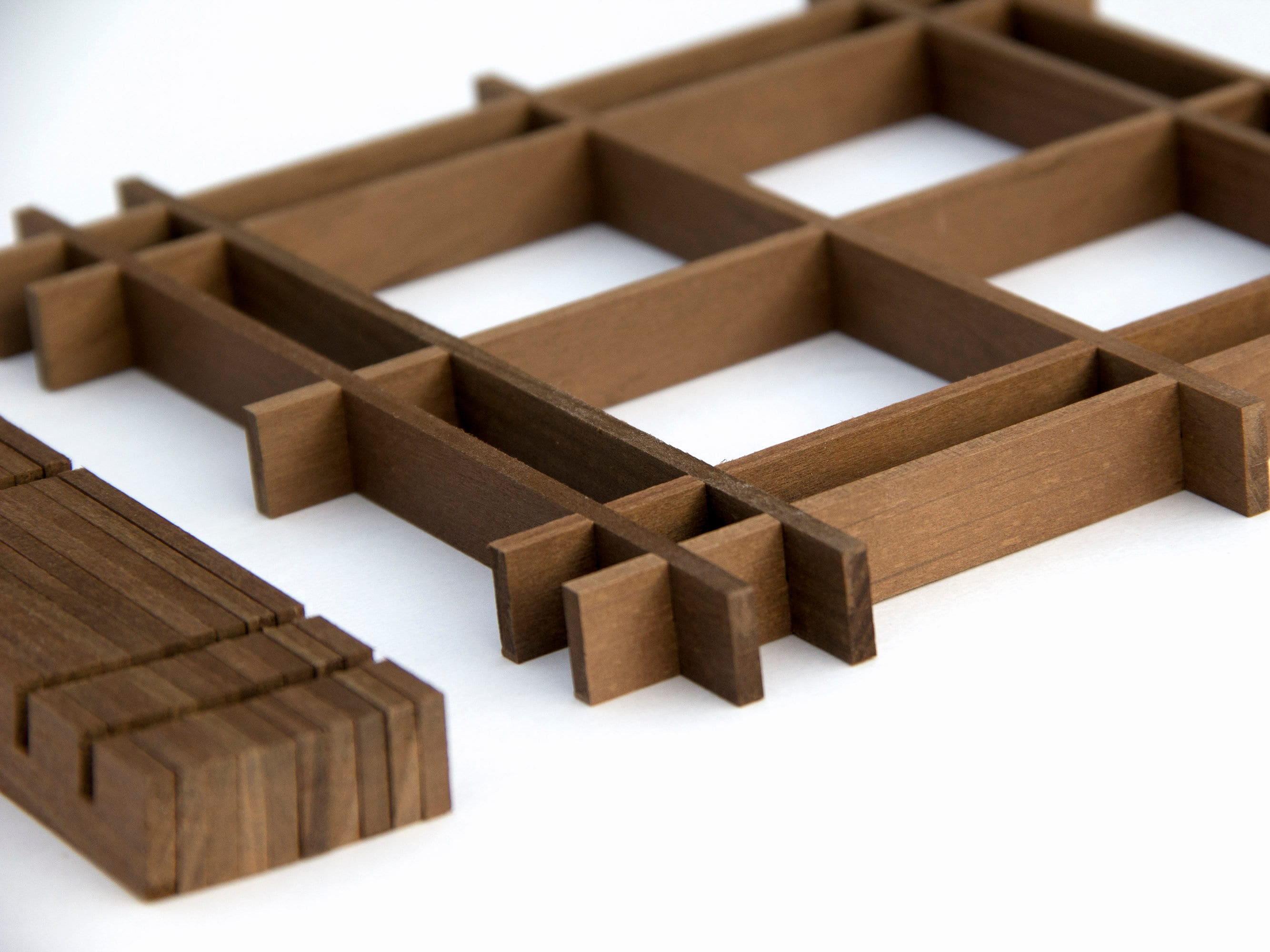 Kumiko Kit Panel Kit 4x4 for Square Pattern. Blank Jigumi - Etsy