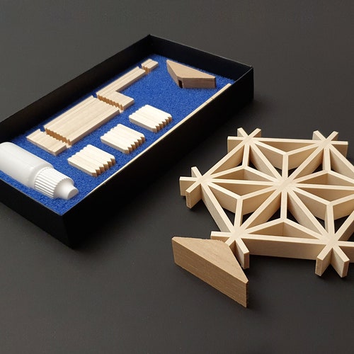 Kumiko Kit. No Need to Cut and Ready for Assemble. Pattern - Etsy