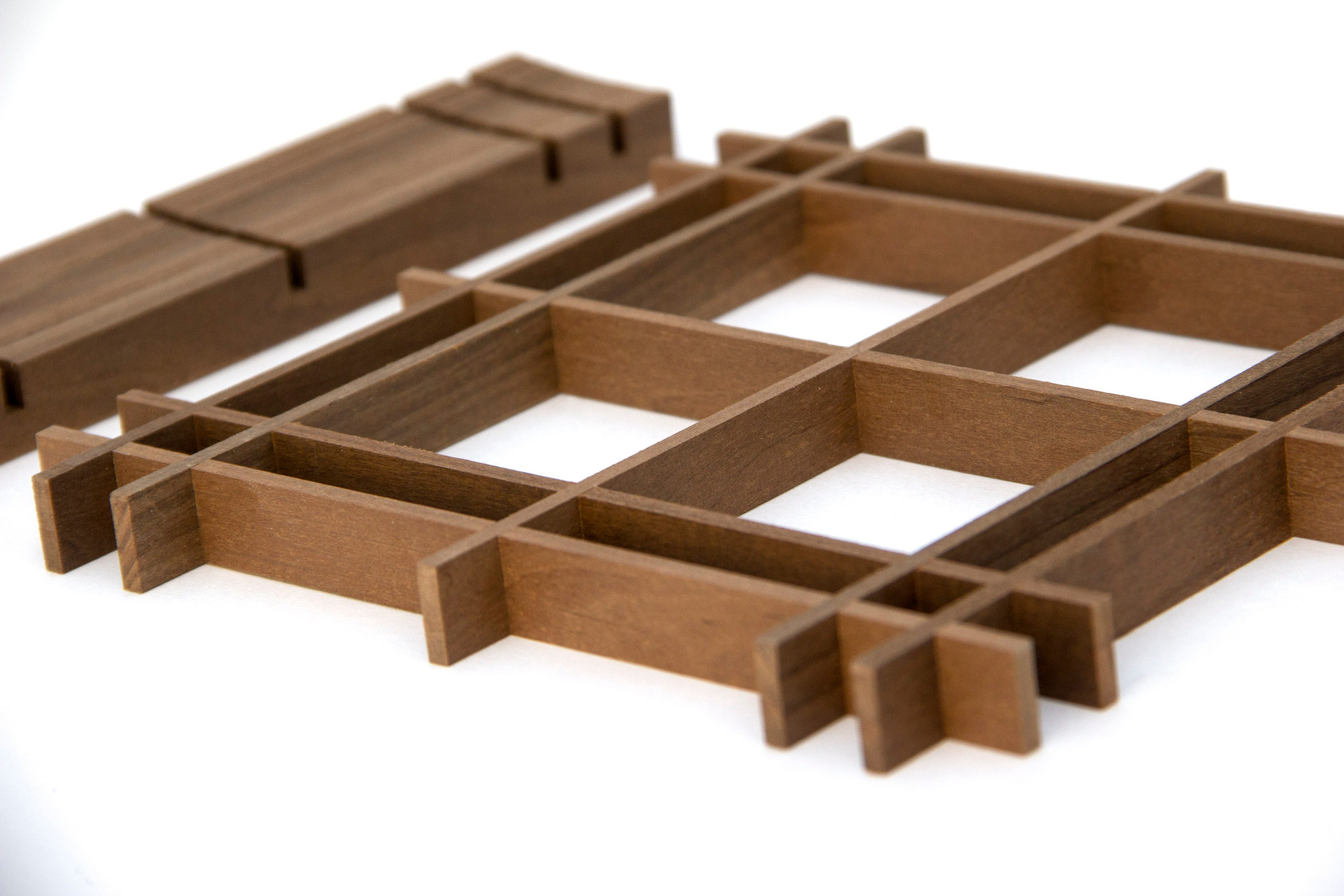 Kumiko Kit Panel Kit 4x4 for Square Pattern. Blank Jigumi - Etsy