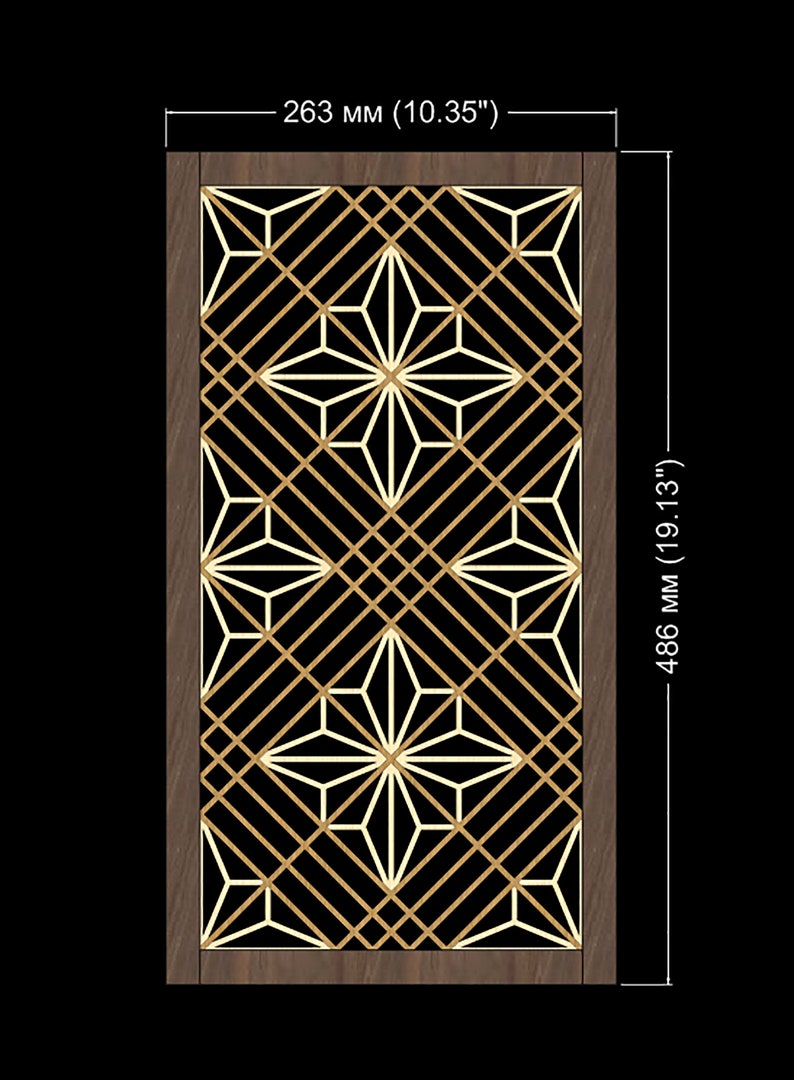 Kumiko Kit. No Need to Cut and Ready for Assemble. Pattern - Etsy