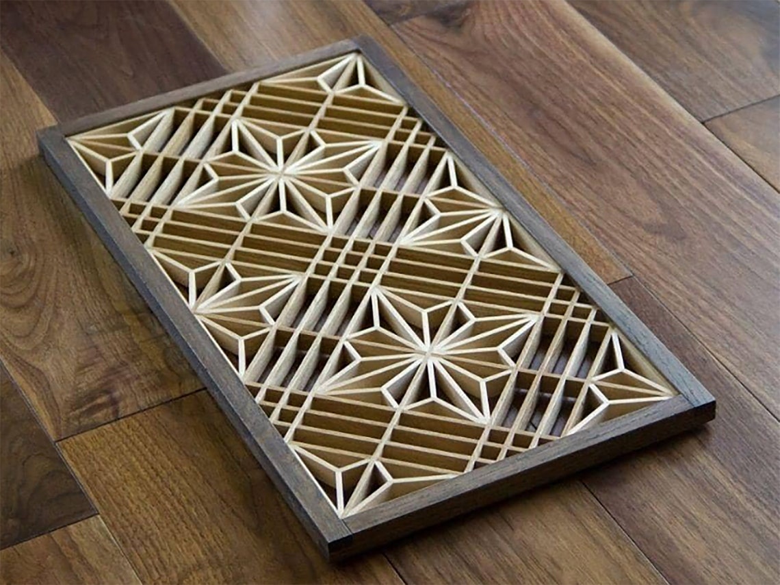 Kumiko Kit. No Need to Cut and Ready for Assemble. Pattern - Etsy