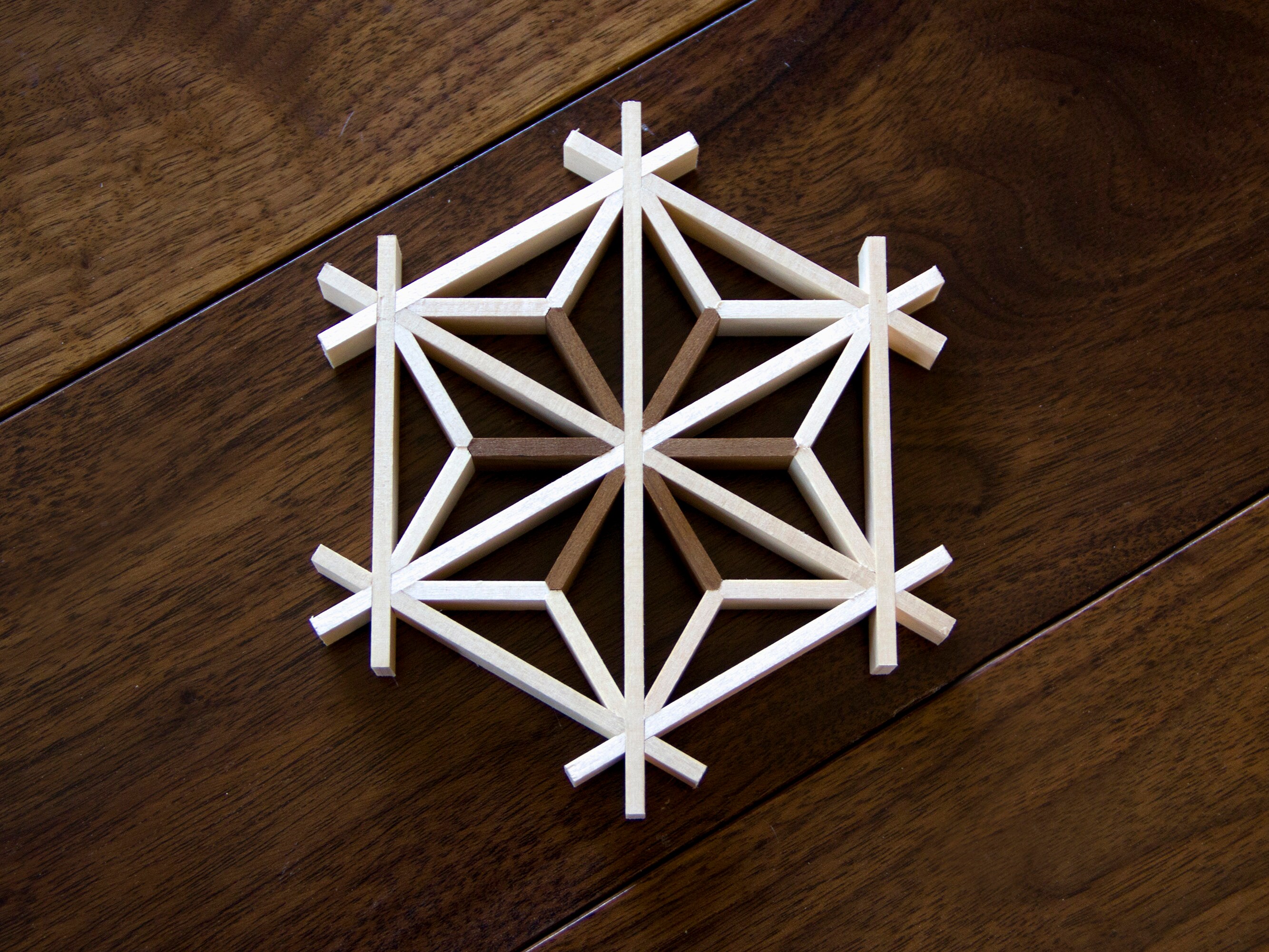 Kumiko Coaster Kit Asanoha. Coasters With Japanese Art. No - Etsy