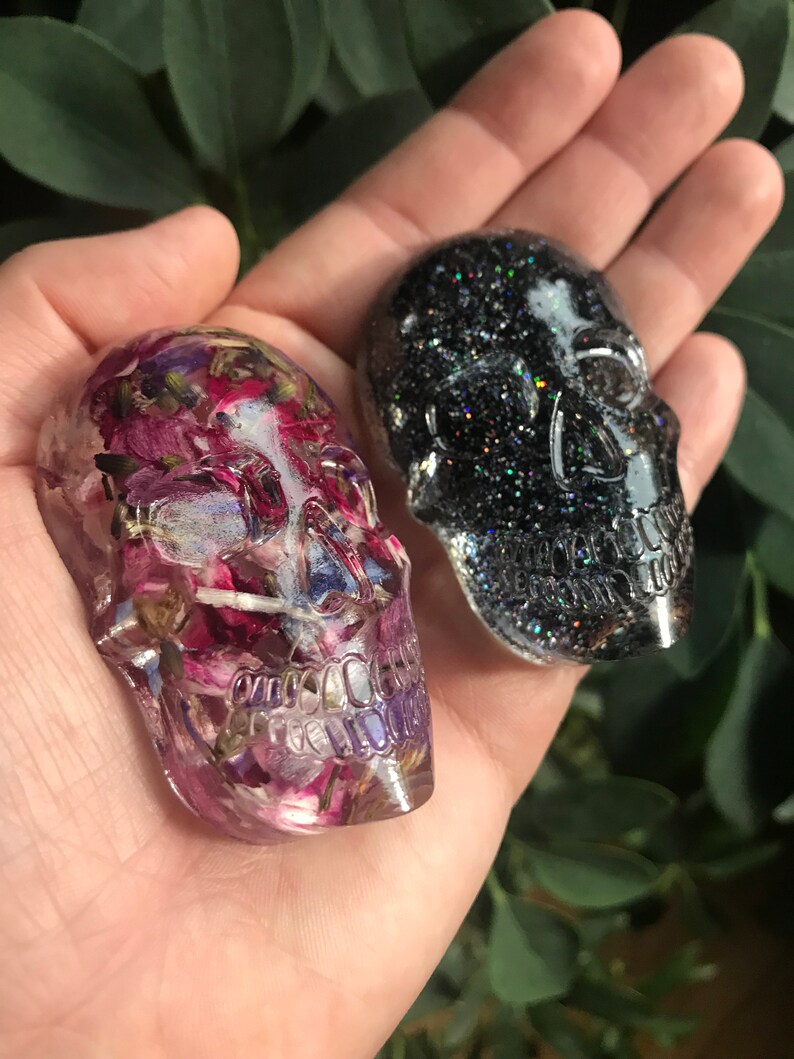 Resin Skulls - Etsy