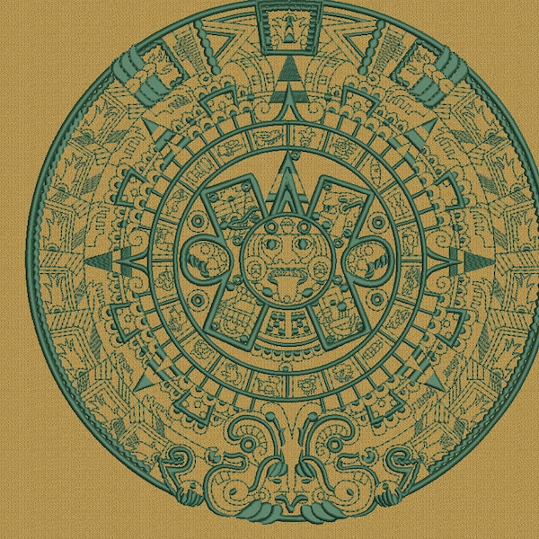 Aztec Calendar - Etsy