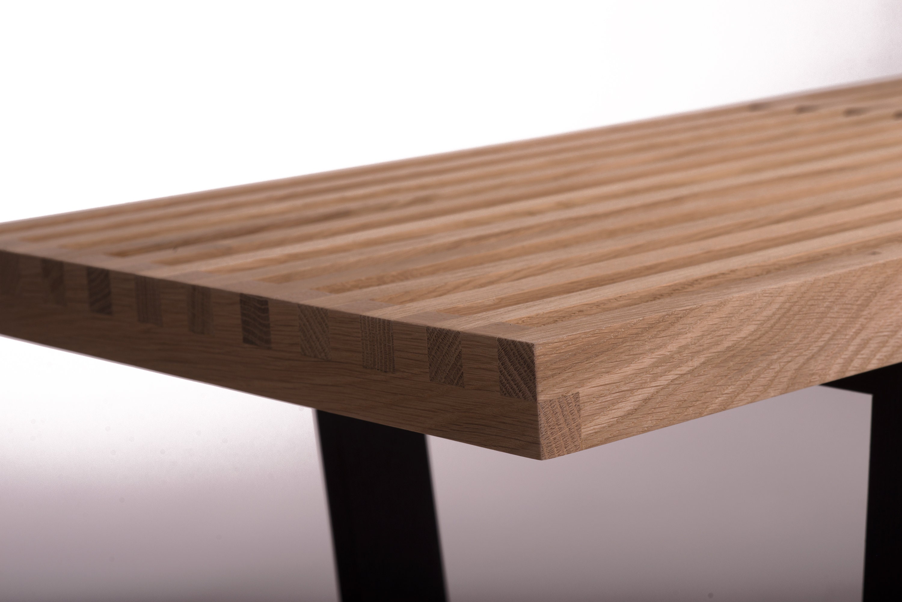 White Oak Slatted Bench. Classic Design. Great as an Entry - Etsy Canada