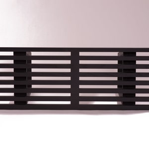 Short Nelson Bench in Ultra-matte Black. Entryway Bench, Mudroom Bench ...