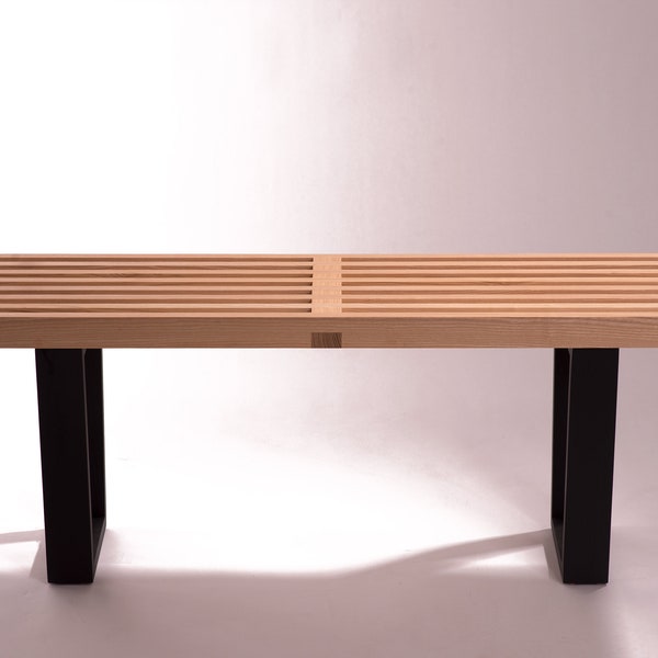 Slatted Bench - Etsy