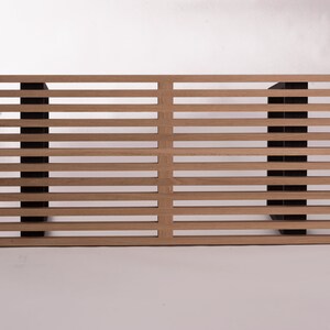 White Oak Slatted Bench. Classic Design. Great as an Entry Bench or ...