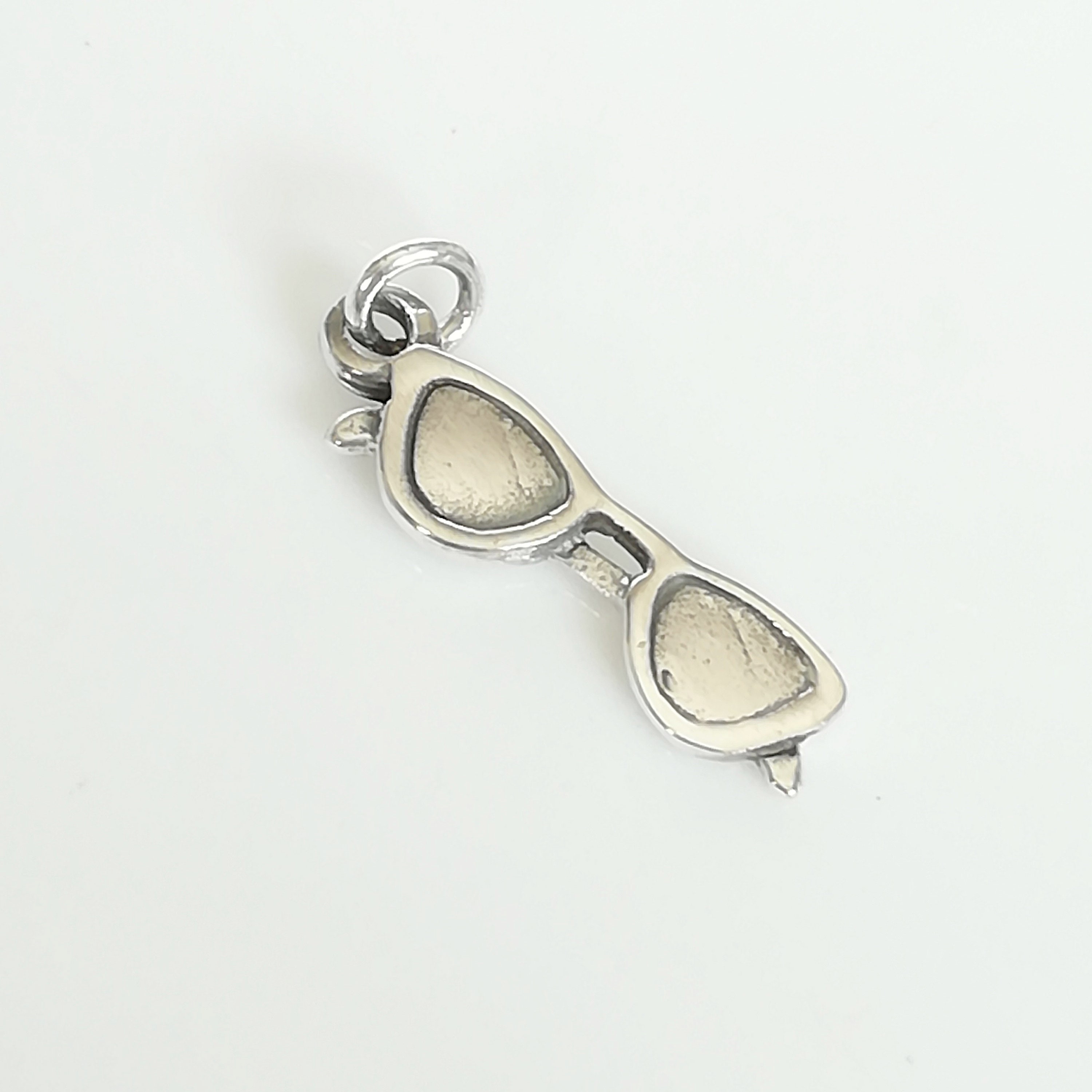 Sunglasses Charm Silver Eye Glasses Sunglasses Pendant | Etsy
