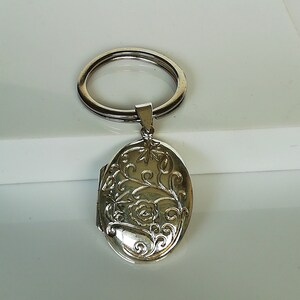 Silver Neck Locket - Victorian Locket - Photo Pendant - Gift for Loved ...