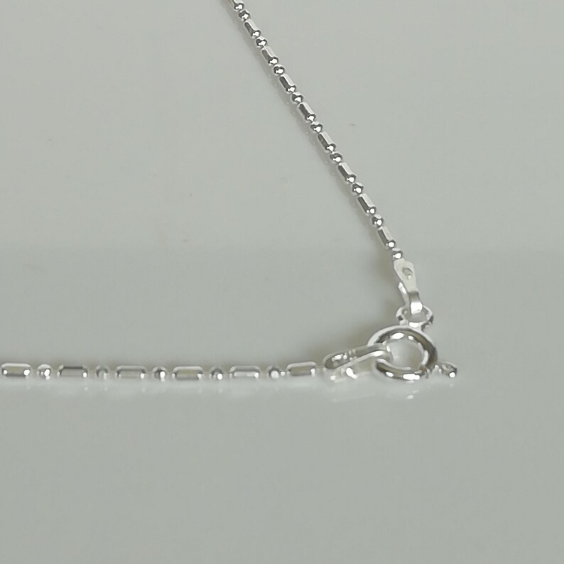 Sterling Silver Chain Simple Silver Chain Long and Round | Etsy