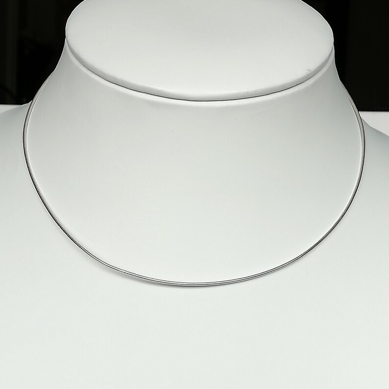 Minimalist Style - Silver Neck Wire - Neck Jewelry - Hypoallergenic ...