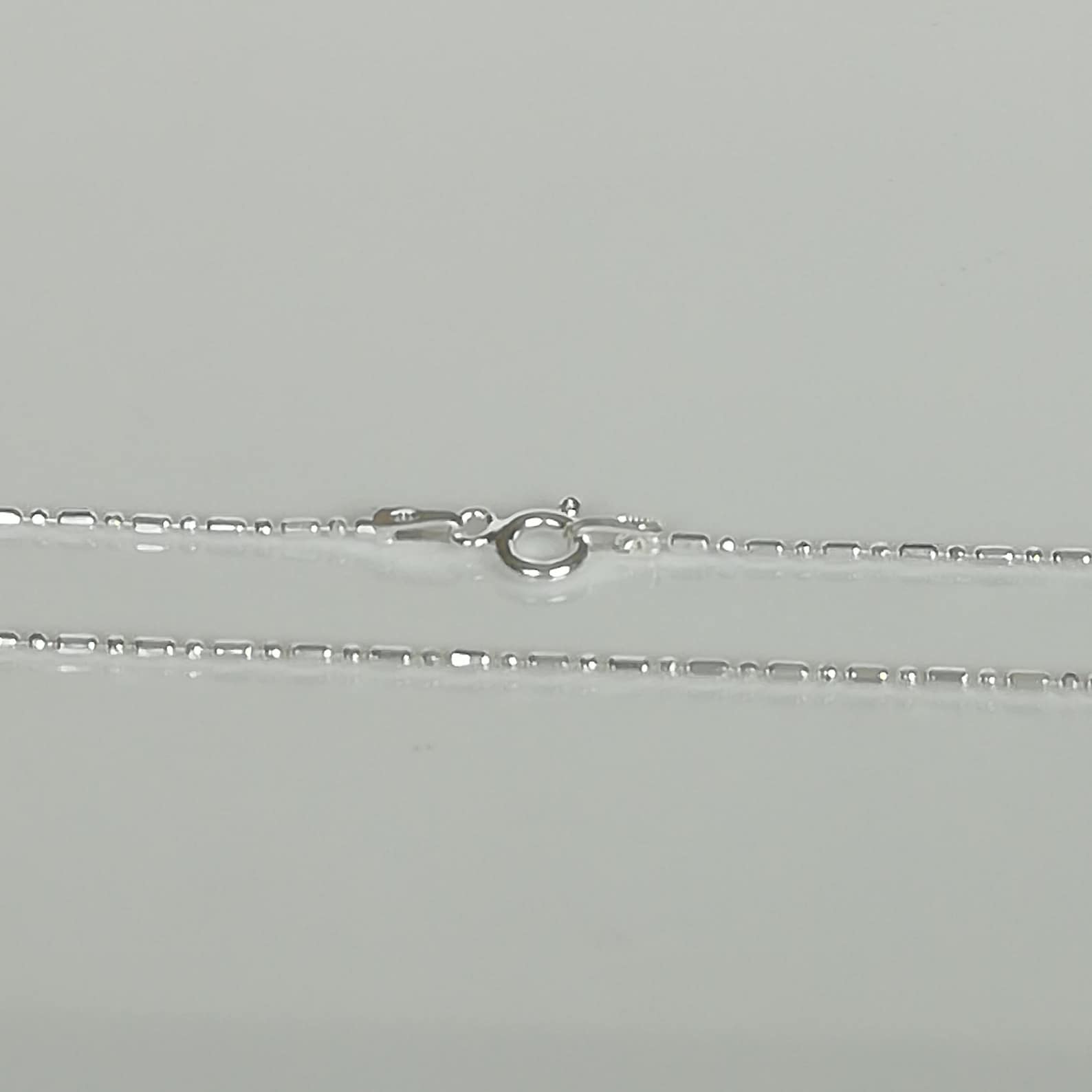 Sterling Silver Chain Simple Silver Chain Long and Round | Etsy