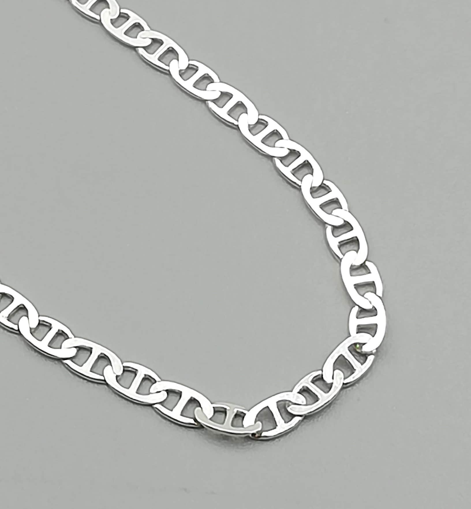 Cadena de eslabones Gucci collar de plata cadena de regalo | Etsy