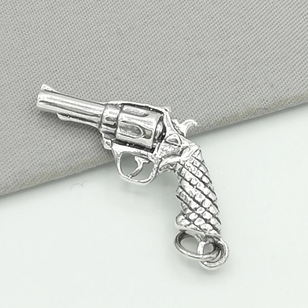 Revolver Charm - Etsy