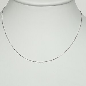 Cable Neck Chain - Silver Chain - Unisex Neck Chain - Long Chain ...