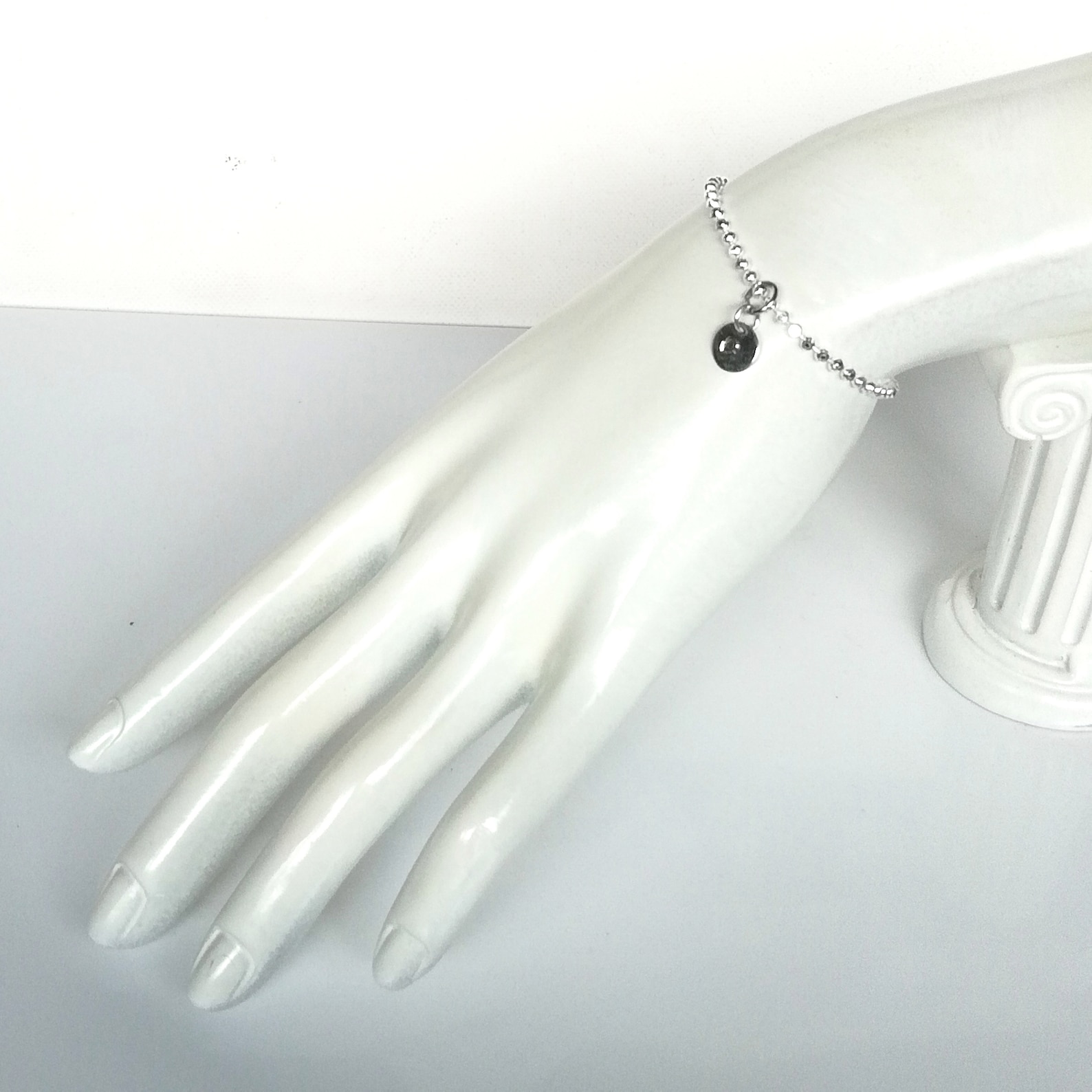 Silver Bracelet - Layering Bracelet - Silver Hand Chain - Wrist Chain ...