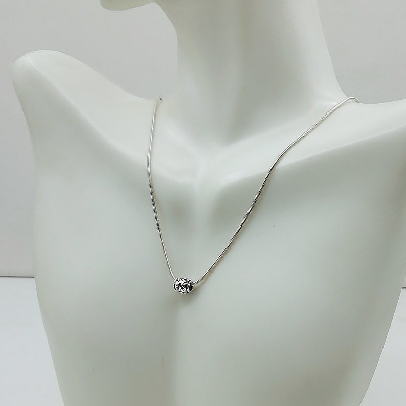 Sterling Silver Beads - 925 Silver Multipurpose Beads - Silver Necklace ...