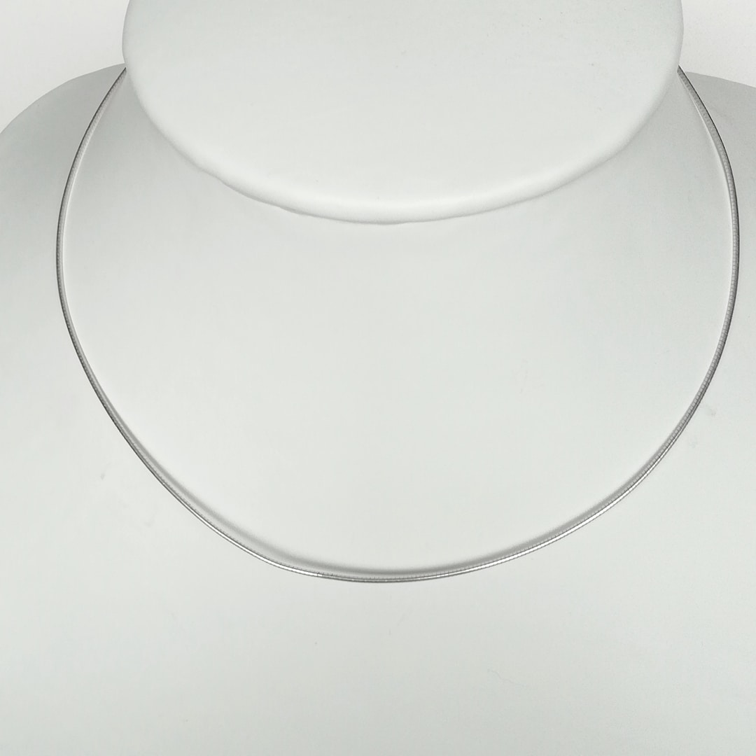 Minimalist Style - Silver Neck Wire - Neck Jewelry - Hypoallergenic ...