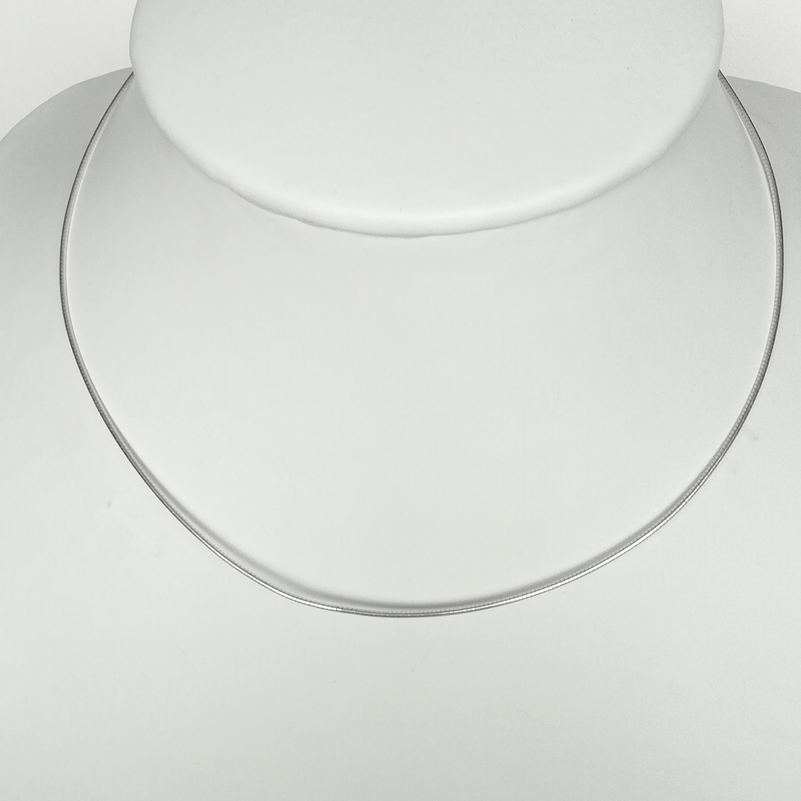 Minimalist Style - Silver Neck Wire - Neck Jewelry - Hypoallergenic ...