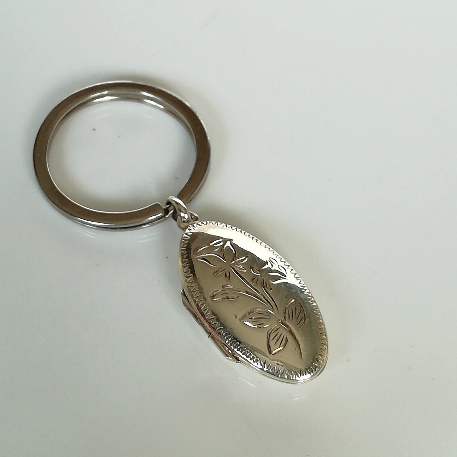 Silver Locket Neck Locket Charm Photo Pendant Gift for - Etsy