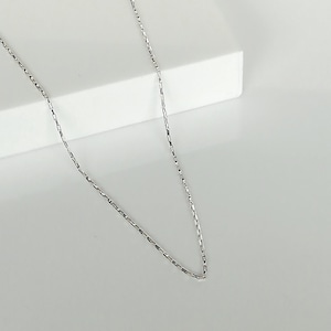 Cable Neck Chain - Silver Chain - Unisex Neck Chain - Long Chain ...
