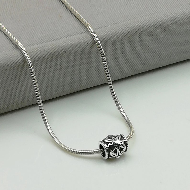 Sterling Silver Beads - 925 Silver Multipurpose Beads - Silver Necklace ...