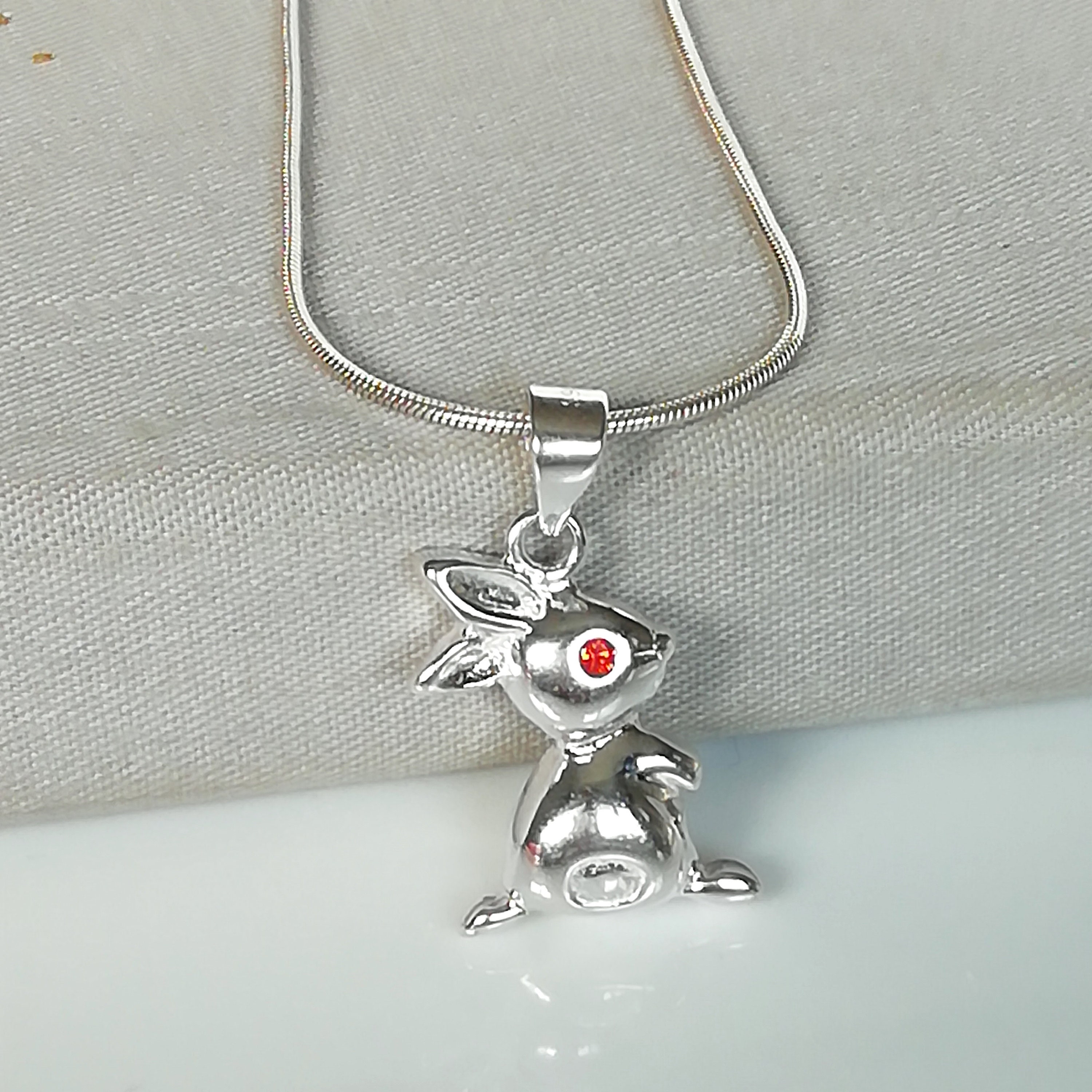 Year of the RABBIT Chinese zodiac sign charm Silver | Etsy