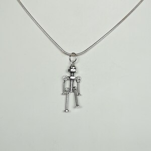 Sterling Silver Screw Robot Pendant - Steampunk Pendant - Robot ...