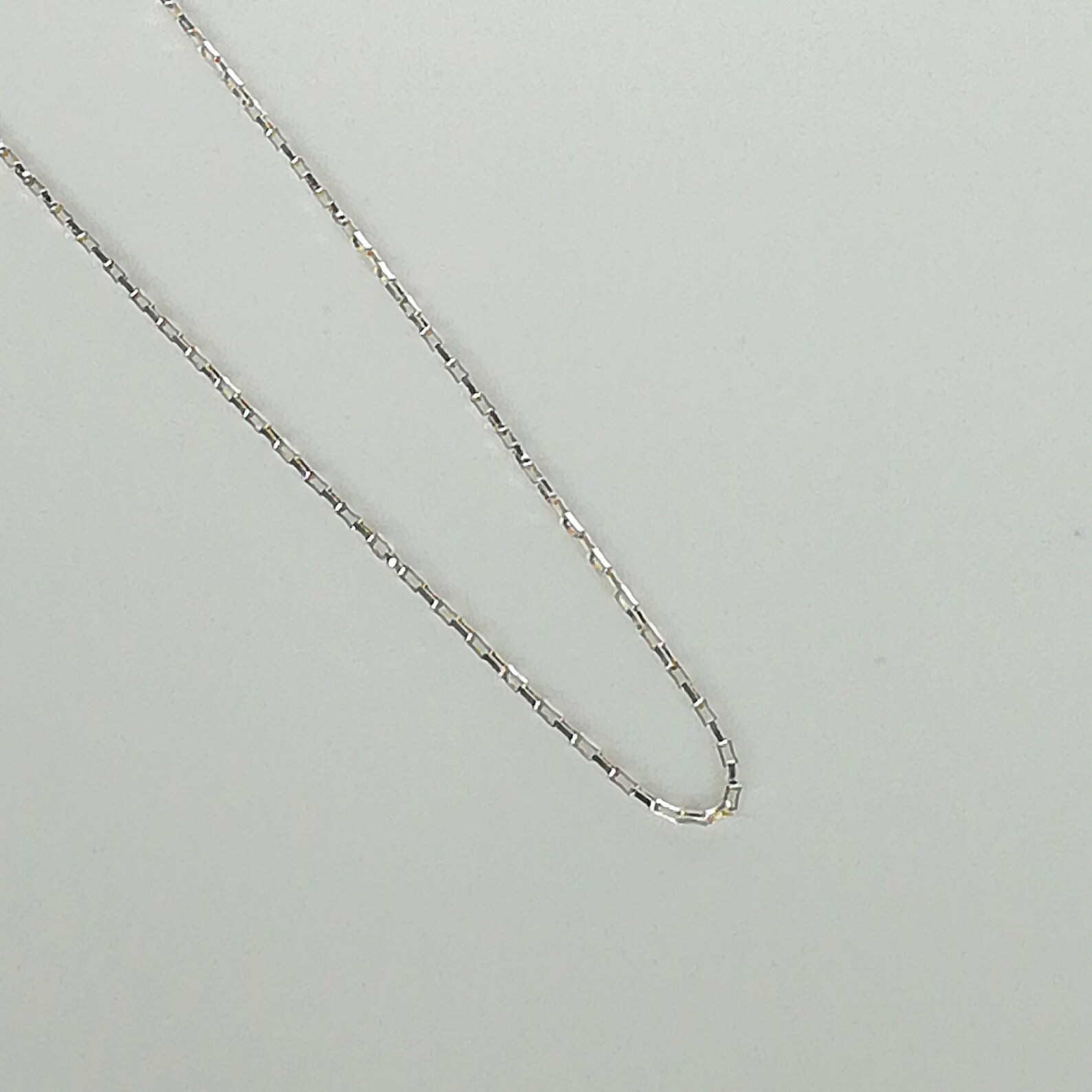 Cable Neck Chain Silver Chain Unisex Neck Chain Long | Etsy