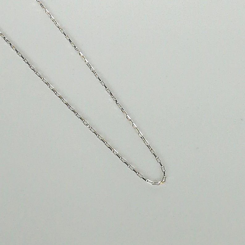 Cable Neck Chain Silver Chain Unisex Neck Chain Long | Etsy