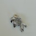 Mobile Fish Pendant - Silver Gold Fish Necklace - Fish Pendant - Cute ...