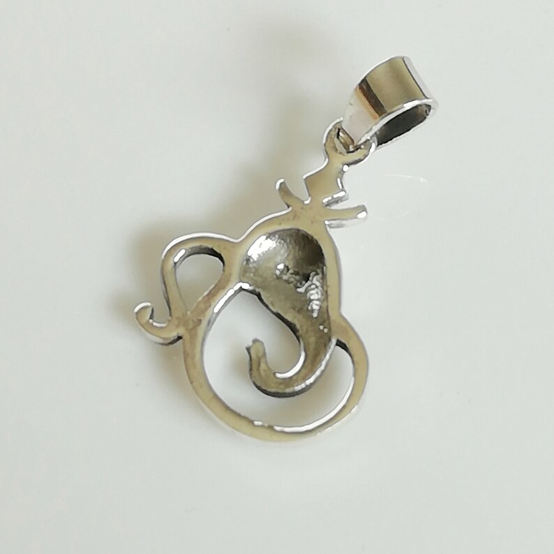 Om Ganesh Charm Silver Om Charm Religious Pendant Silver | Etsy