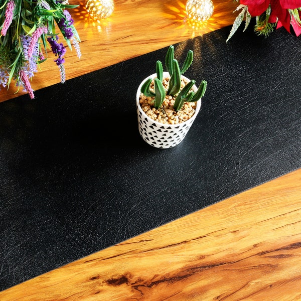 Table Runner Black - Etsy