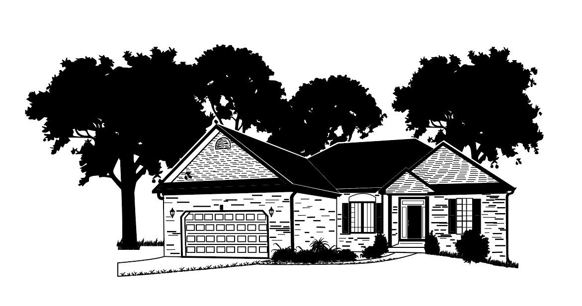 Simple House Drawing Digital File, Custom House Portrait, House Line ...