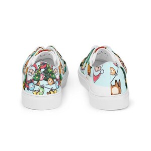 Chihuahua Custom Christmas Dog-themed Sneakers – Festive Holiday Shoes ...