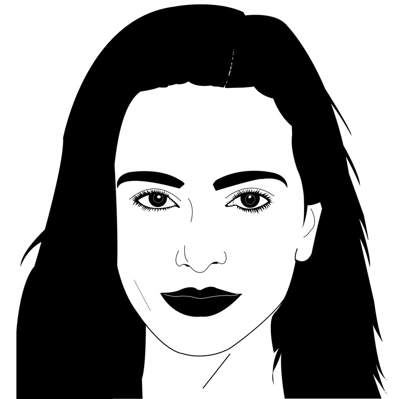 Custom Couple Illustration Custom Couple Portrait From Photo - Etsy