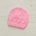 Pink Knitted Baby Hat and Mittens Set-newborn or 0-3 Months - Etsy