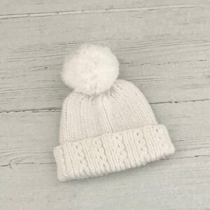 Pumpkin Knitted Baby Hat, Unisex Newborn Hat, Autumn Baby Hat, Baby ...