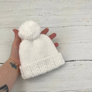 Pumpkin Knitted Baby Hat, Unisex Newborn Hat, Autumn Baby Hat, Baby ...
